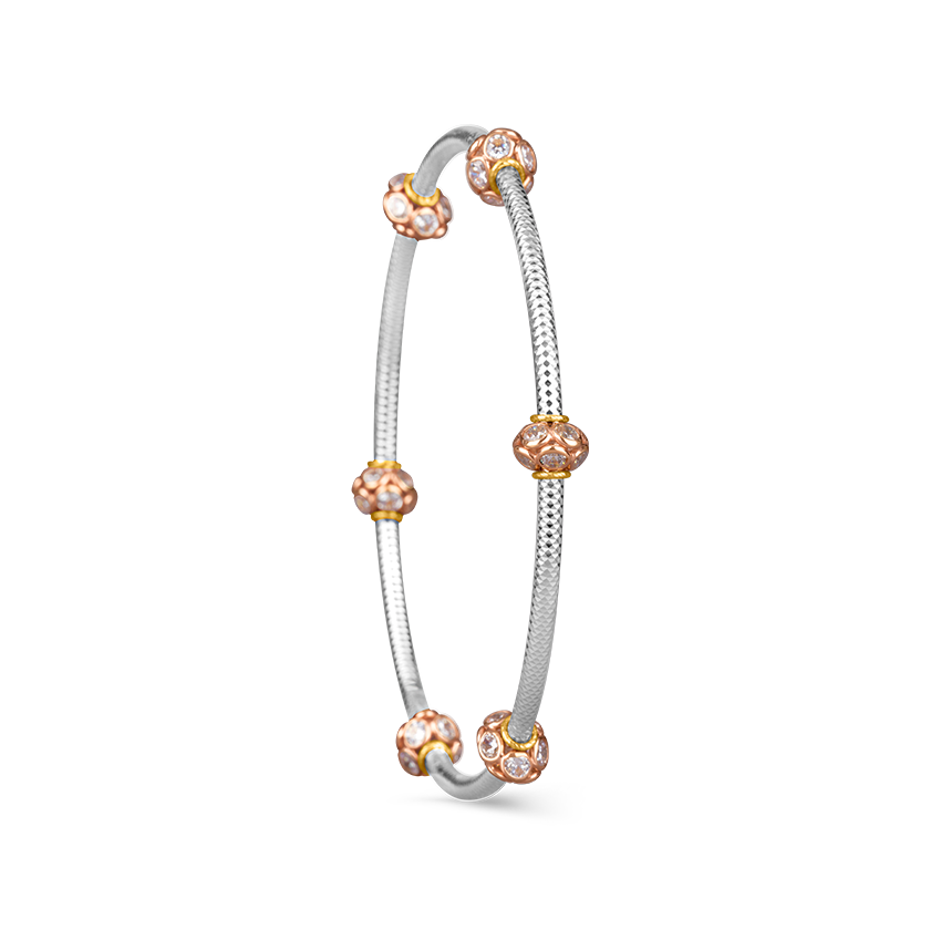 Estrella Bangle Arakkal Gold Diamonds