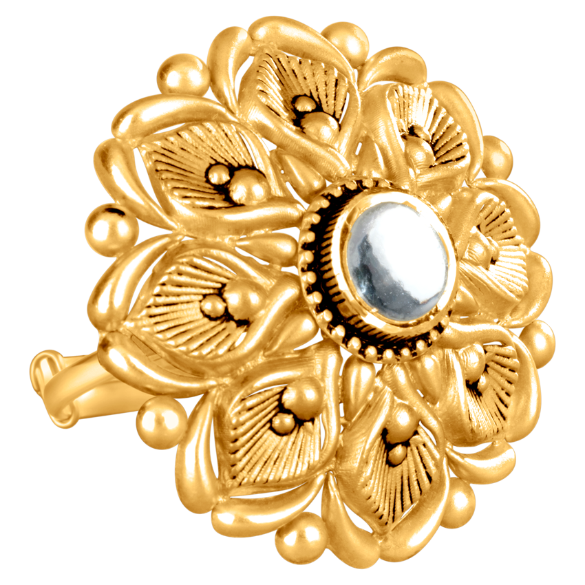 Mughal Ring - Arakkal Gold & Diamonds