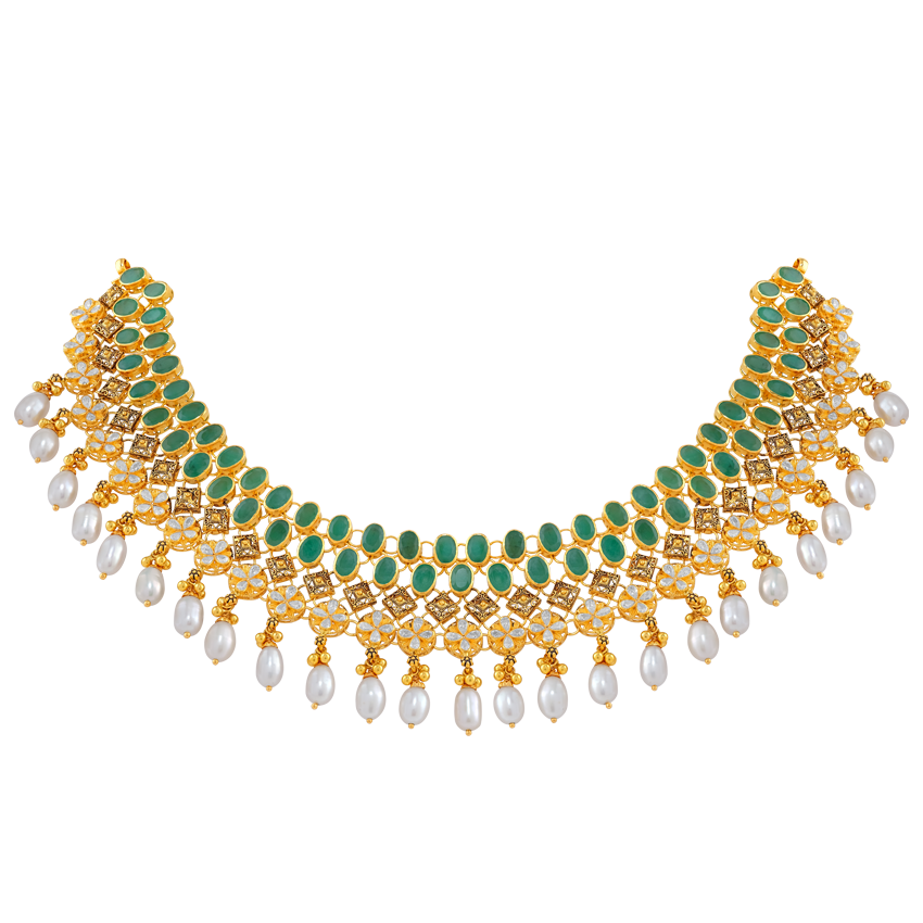 Saawariya Necklace - Arakkal Gold & Diamonds