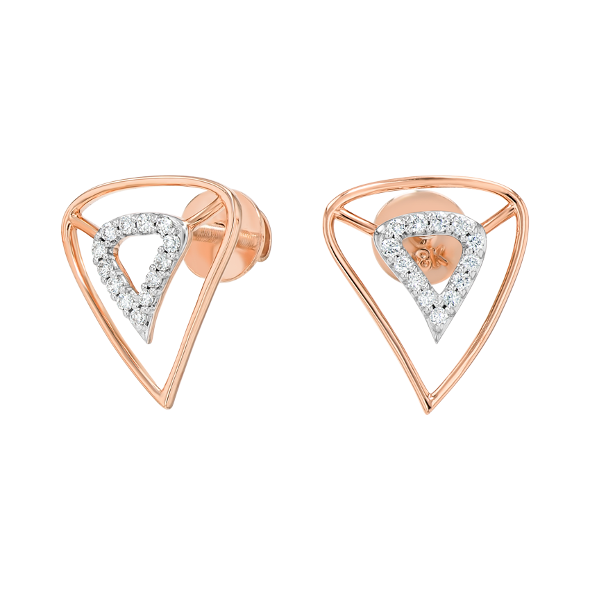 Dubai gold jewellery design | Loire | Earrings2 | Arakkal