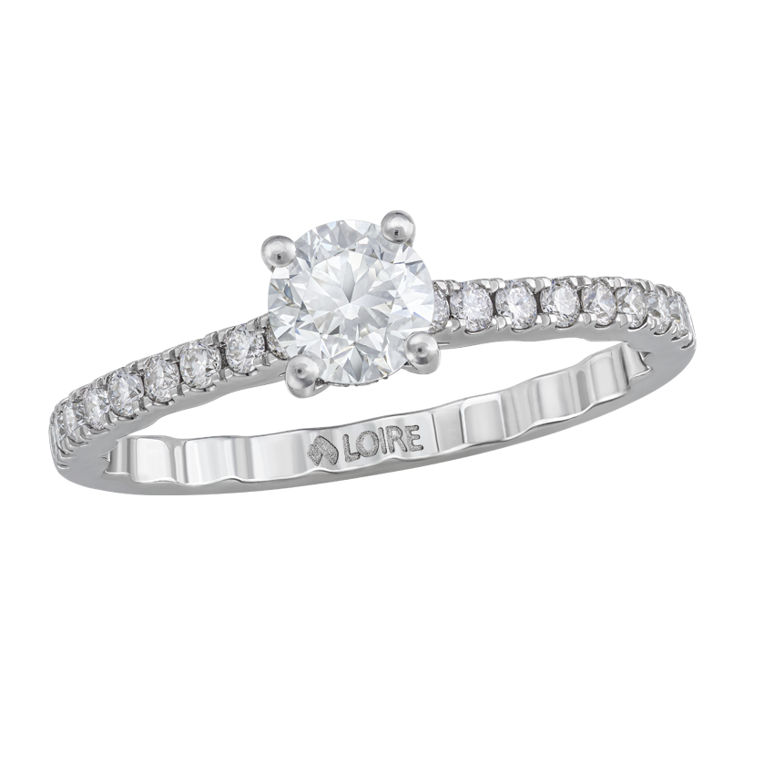 Couple engagement ring in UAE | Loire Ring | Arakkal Gold